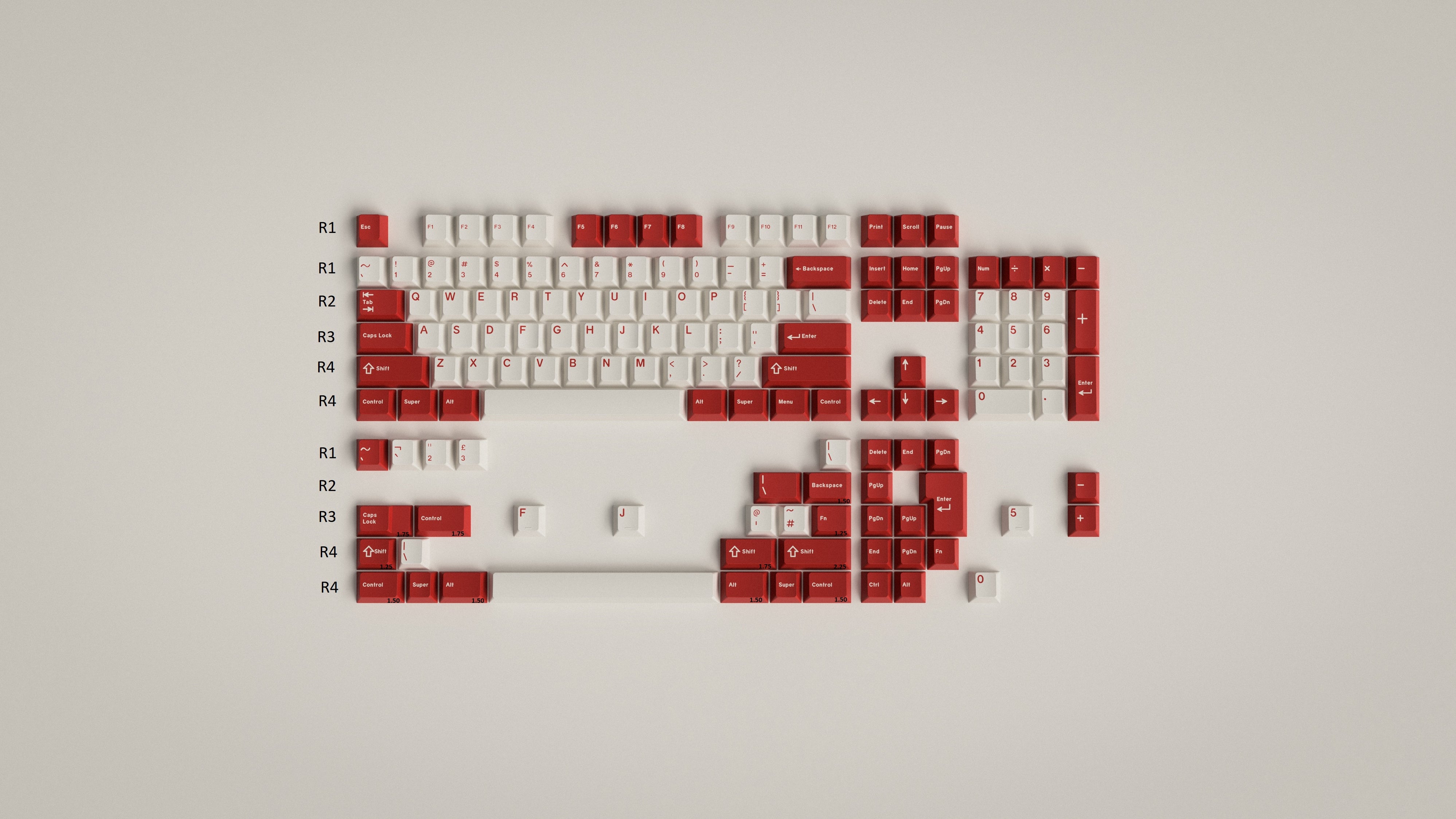 GMK Classic Red (In-stock) — Mekibo
